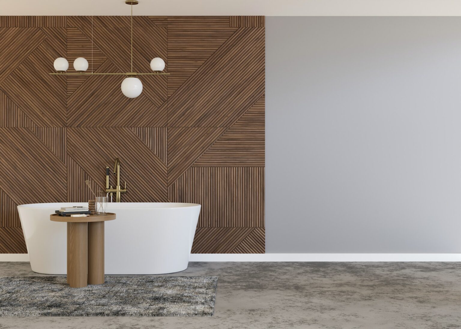 10 Clean Contemporary Bathroom Designs With A Chic Bathtub
